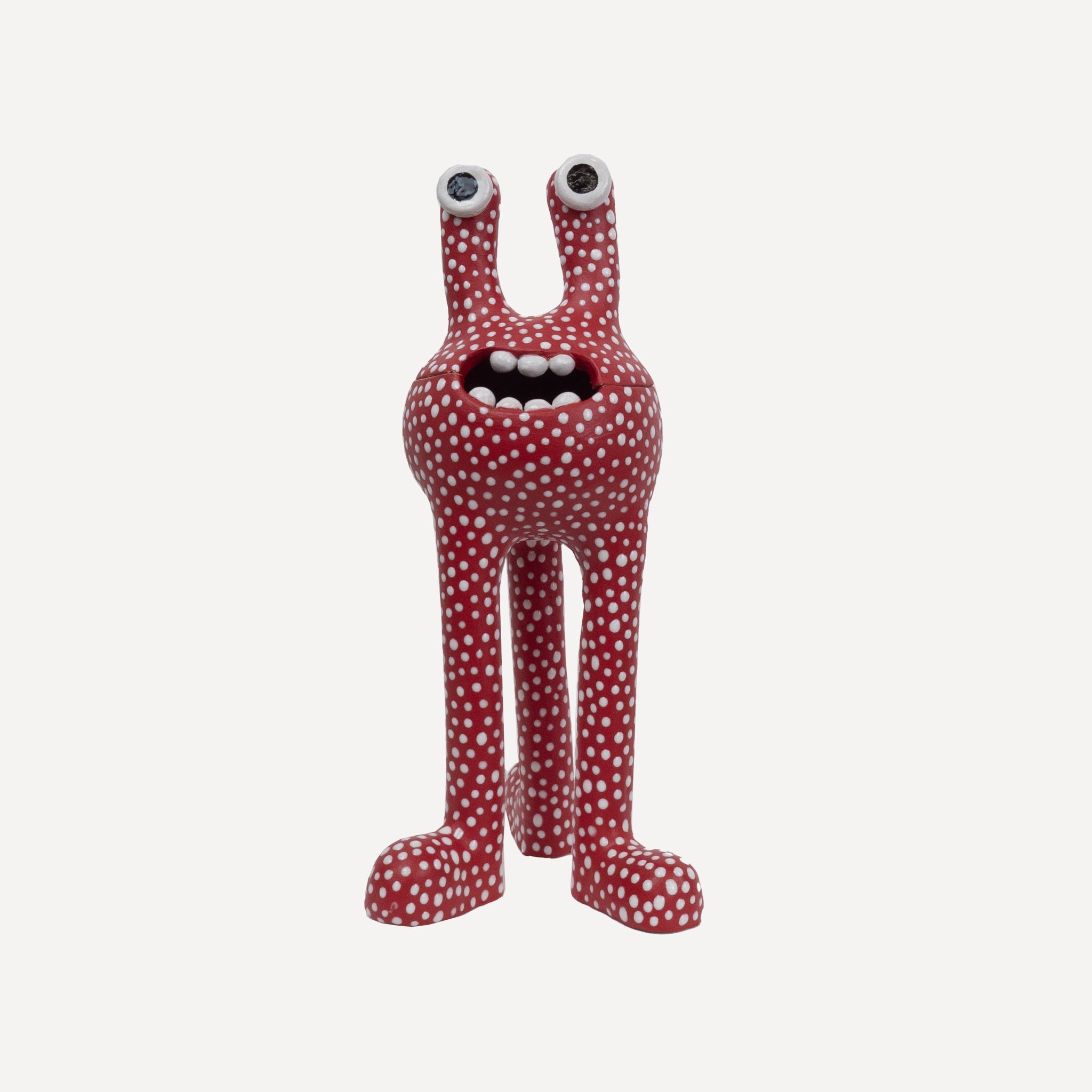 Remy- Red with White Spots – Hannah Simpson Studio